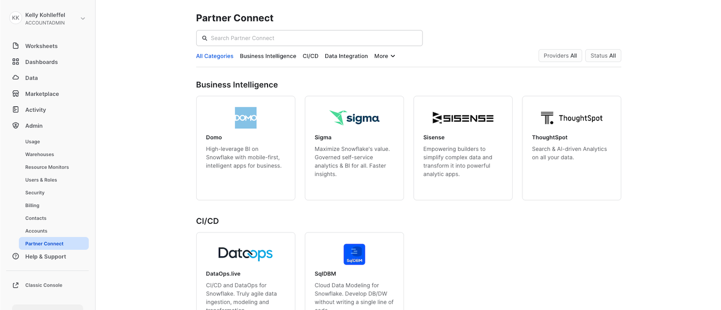 How to set up Fivetran through Snowflake Partner Connect | Blog | Fivetran